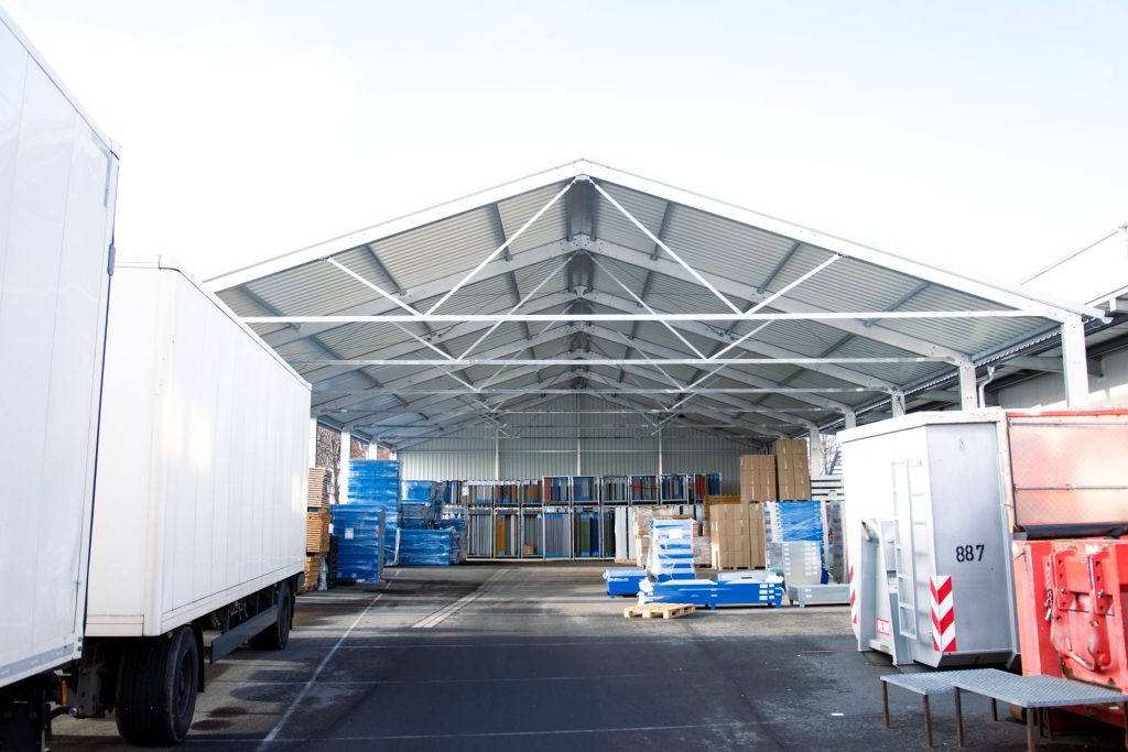 Industrial Canopies - HR-Structures