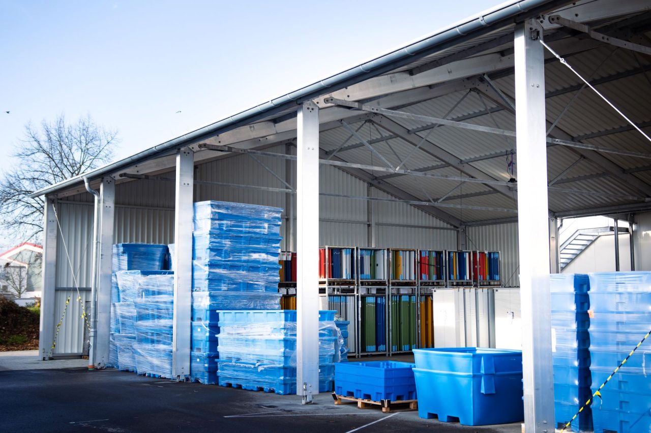 Industrial Canopies - HR-Structures