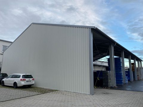 Industrial Canopies - HR-Structures