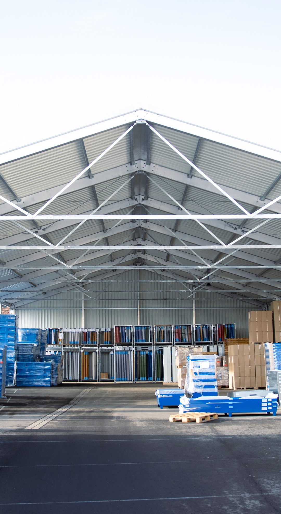 Industrial Canopies - HR-Structures